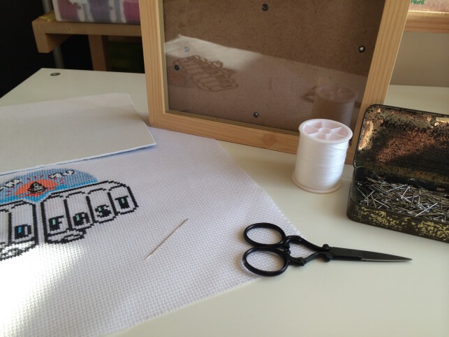How To Frame Cross Stitch | Lord Libidan