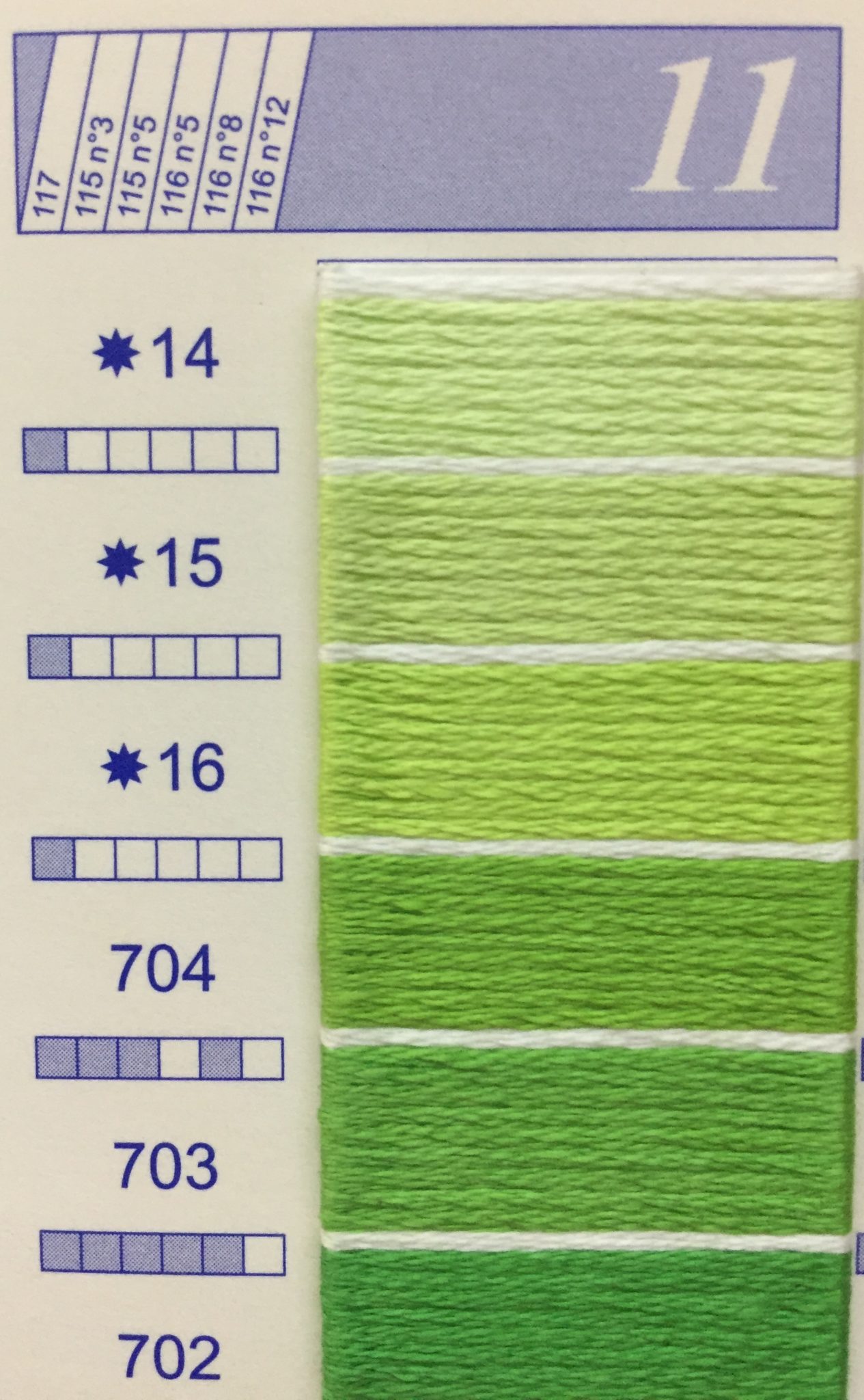 How To Use A DMC Color Card | Lord Libidan