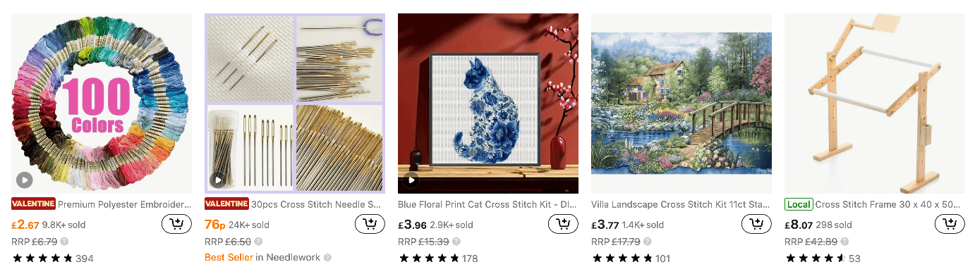 Is Temu a Good Thing for the Cross Stitch World? | Lord Libidan